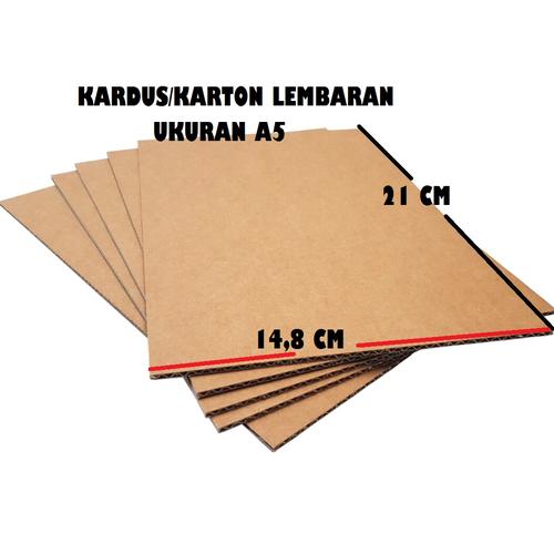 Jual Kardus / Karton Sheet Lembaran A5 - Jakarta Barat - Marbell mart ...
