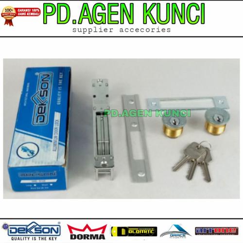 Jual kunci pintu aluminium dekson 8128 kunci pintu swing besar dekson ...