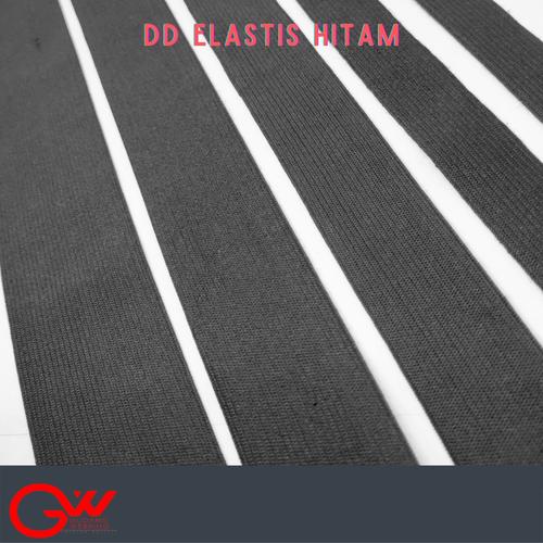 Jual KARET ELASTIS / TALI ELASTIS / WEBBING ELASTIS / GW ELASTIS HITAM ...