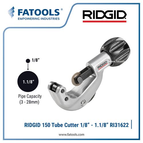 Jual RIDGID 31622 150 Tube Cutter Constant Swing 1/8" - 1.1/8" Pemotong ...