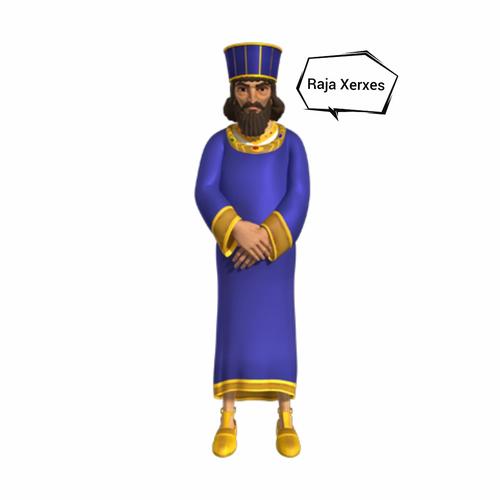 Jual Kostum Raja Xerxes Biblical King Xerxes Kostum Anak - Sesuai Foto ...