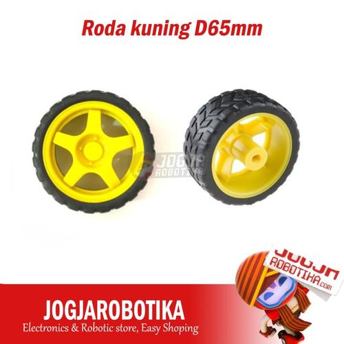 Jual Roda Kuning D65mm For Motor DC Gearbox Kuning - Kab. Sleman ...