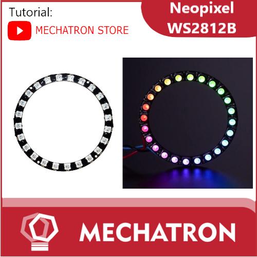 Jual 24 Bit LED WS2812 5050 RGB LED Ring Lamp Light Neopixel Arduino ...