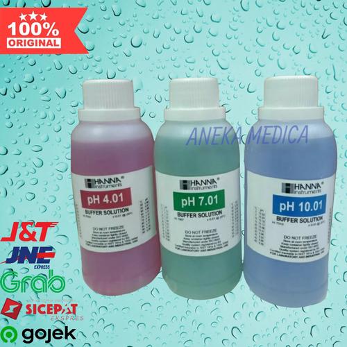 Jual buffer solution ph hanna ph4/ph7/ph10 500ml - ph10 - PH 10 - Jakarta Utara - ANEKA MEDICA 2 ...
