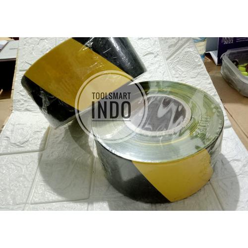 Jual Police Line atau Barricade Tape KUNING HITAM 3 inch X 500 meter ...