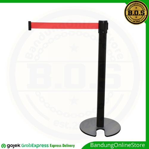 Jual Tiang Antrian Tali Merah Krisbow Tiang Stand Pembatas Antrian 180 ...