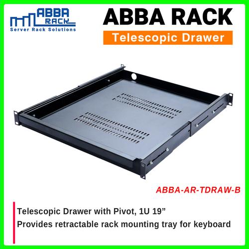 Jual ACCESSORIES RACK SERVER ABBA AR-TDRAW-G/B 19" Telescopic Drawer 1U - Hitam - Jakarta Pusat ...