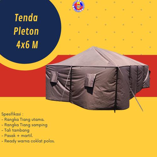 Jual Tenda Pleton 4x6 / Tenda Barak / Tenda TNI - Jakarta Timur ...