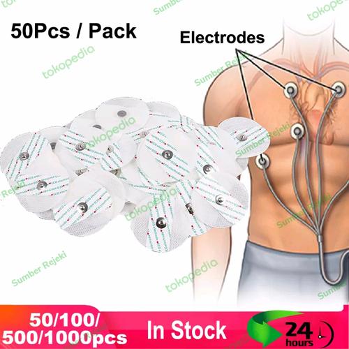 Jual Medical Disposable ECG pads ECG Monitoring Electrodes Electrode ...