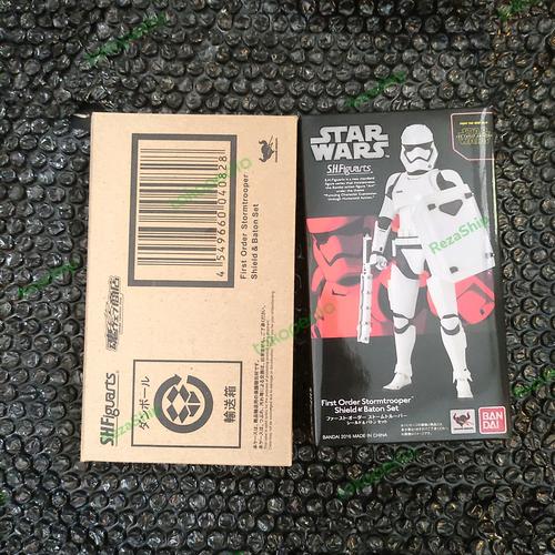 Jual shf first order stormtrooper shield & baton set storm trooper ori ...