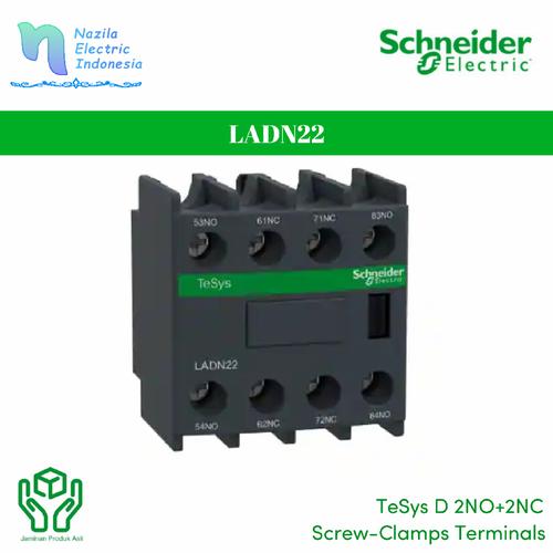 Jual Schneider Auxilary Contact LADN 22 Kontak Bantu LADN22 Orignal ...