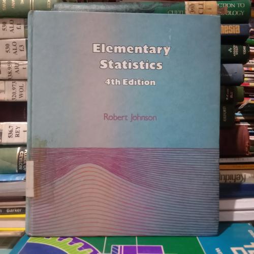 Jual ELEMENTARY STATISTIC 4TH EDITION - Kota Bekasi - toko buku tunas ...