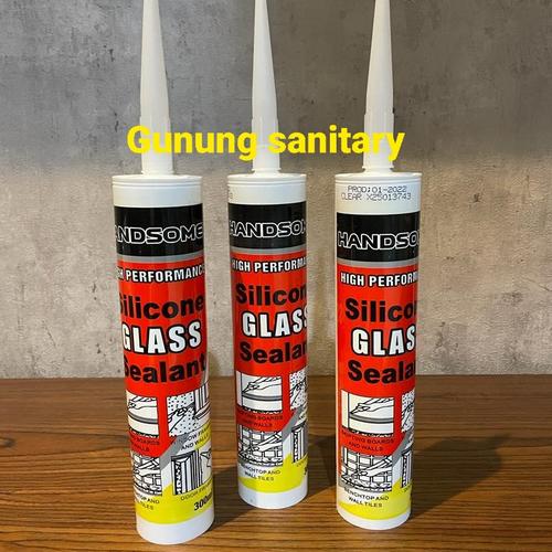 Jual Lem Botol Handsome lem kaca botol lem sealant botol 300 ml - hitam ...