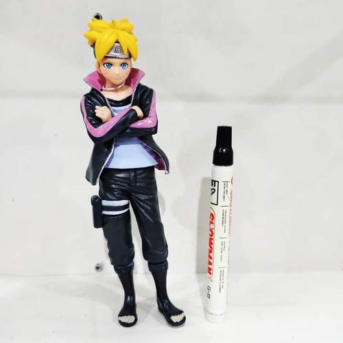Jual mainan static figure boruto uzumaki tinggi sekitar 10 inch bahan ...