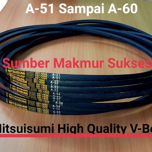 Jual V BELT VANBELT A55 A56 A57 A58 A59 A60 MITSUISUMI HIGH QUALITY ...