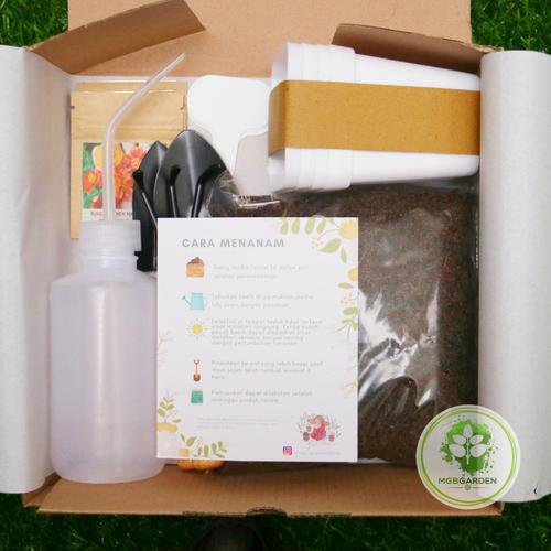 Jual PAKET BERKEBUN / GROW KIT LENGKAP CANTIK BISA UTK HAMPERS/KADO ...