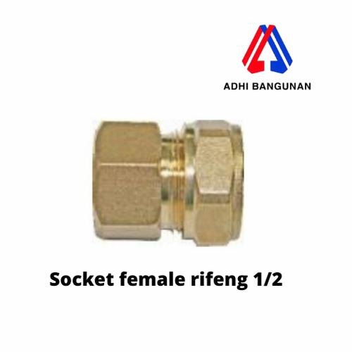 Jual soket /socket drat dalam / female rifeng 1/2 inch - Kota Bandung ...