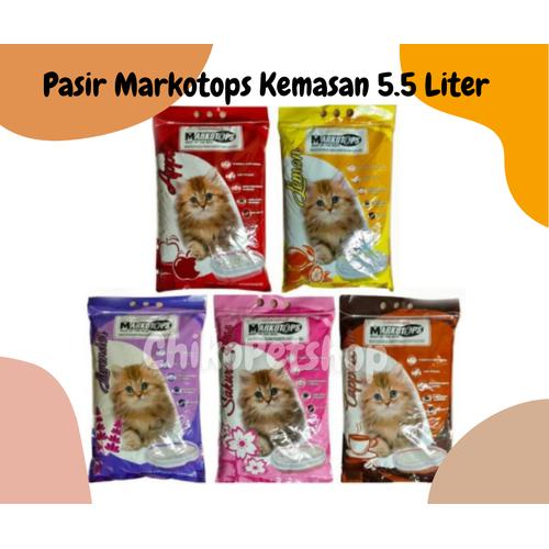 Jual Pasir Gumpal dan Wangi MARKOTOPS Kemasan 5.5 lt MARKOTOP - Kota ...