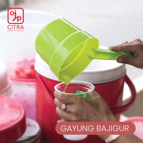 Jual Gayung Es Buah Gayung Panjang Gayung gagang Es Kelapa - Hijau ...