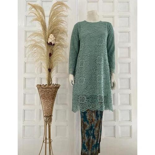 Jual SET KEBAYA BROKAT HIJAU MINT/KEBAYA ALEA/KEBAYA KURUNG PADANG ...