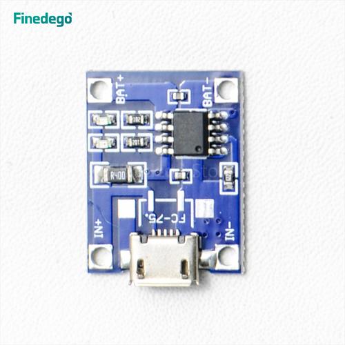 Jual TP4056 Modul Charger Lithium 3.7v 18650 1A 5v Baterai Micro USB ...