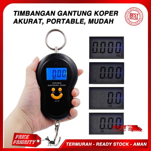 Jual Timbangan Koper Digital / Timbangan Gantung Barang Travelling ...