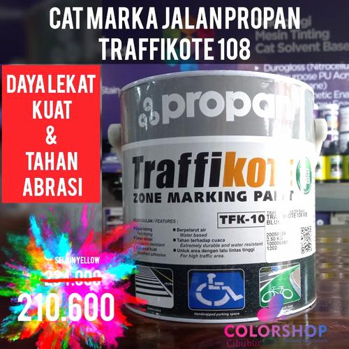 Jual CAT MARKA JALAN PROPAN TRAFFIKOTE 108 WB ukuran 2,5KG - BLACK ...