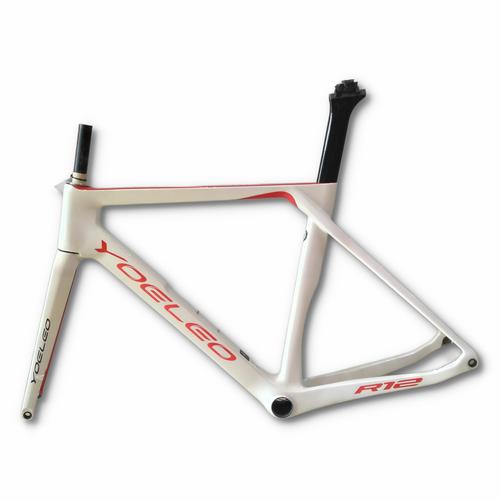 Jual Frameset Carbon Yoeleo R12 Special Edition - Red White, Size 54 ...