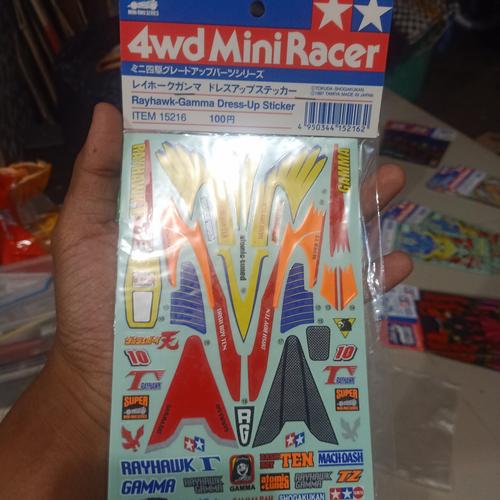 Jual Tamiya 15216 rayhawk - gamma dress up sticker - Kab. Subang - dim ...