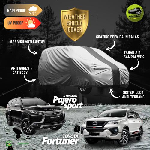 Jual Weather Shield Cover Mobil Outdoor Waterproof Fortuner / Pajero ...
