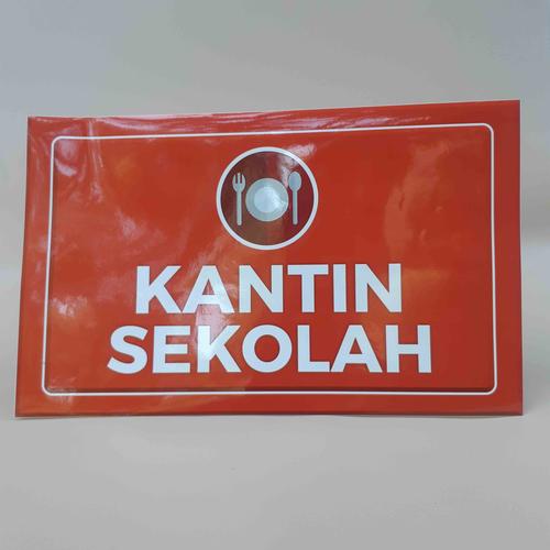 Jual Sticker Nama Ruang Kantin Sekolah - Kab. Sleman - Syafana | Tokopedia