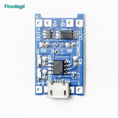 Jual TP4056 IC Protection Modul Charger Lithium 3.7v Baterai Micro USB ...