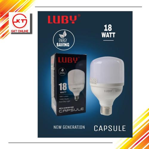 Jual Lampu LED Luby Capsule 18 Watt / Lampu Bohlam Capsule LED Cahaya ...