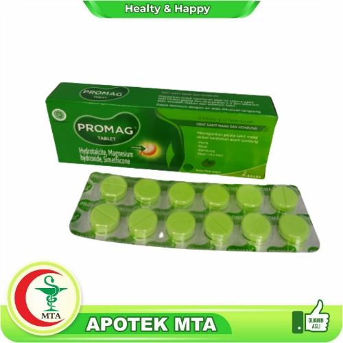Jual PROMAG TABLET/OBAT MAAG/ PROMAG TABLET KUNYAH/APOTEK MTA - box ...
