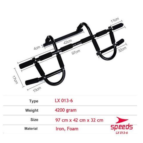 Jual Speeds Door Alat Gym Chinning Bar / Pull UP bar Speeds - SD013-4 ...
