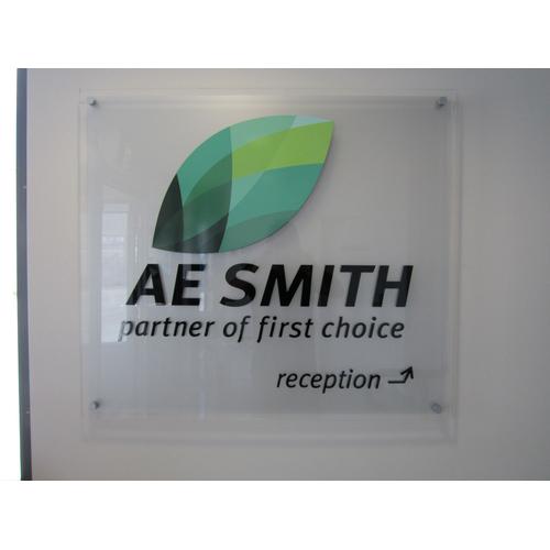 Jual Jual Papan Nama Kantor Logo Perusahaan Signage Acrylic 3mm Akrilik ...