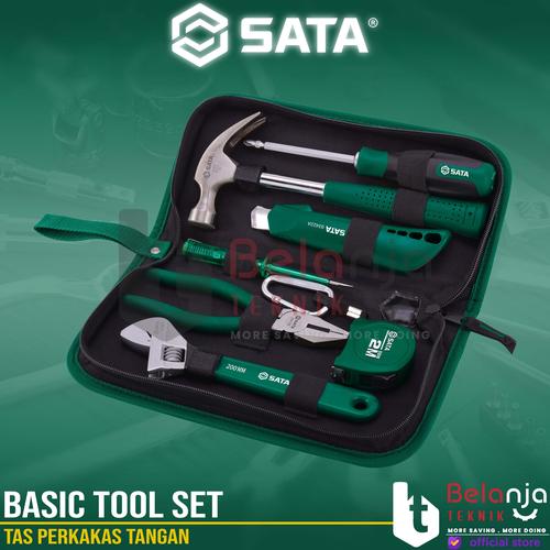 Promo Sata Basic Tool Set 7 PCS 06001 Tas Perkakas Tangan Tool Kit Set ...