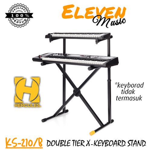 Jual Stand Keyboard Hercules KS210B Double Tier-X Keyboard Stand ...