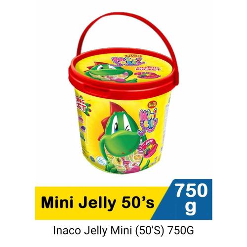 Jual Inaco Jelly Mini Ember 50pcs Sharing Bucket 750 gram Toples - Kab ...