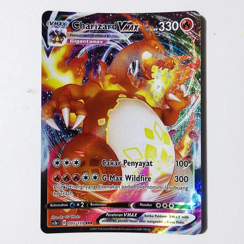 Jual Charizard VMAX RRR 005/159 SC3a - Kartu Pokemon Indonesia ...
