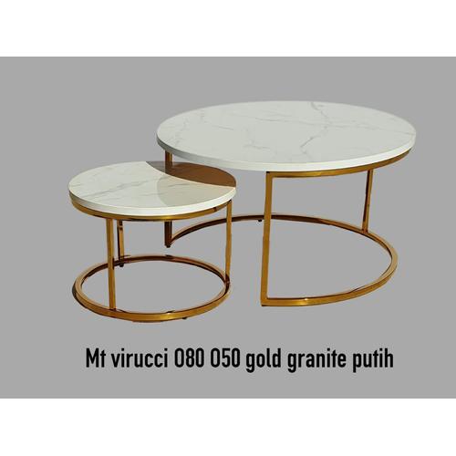 Jual Meja Tamu Bulat Marmer Coffee Table Meja Tamu Batu Granit ...