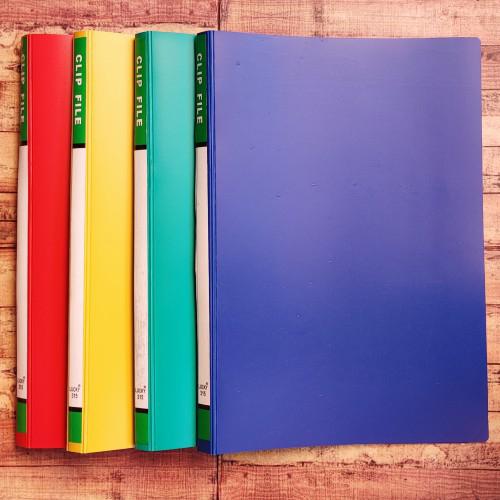 Jual Map Plastik Folio Jepit/Map Clip File 315 - Biru - Kota Medan - Ir ...