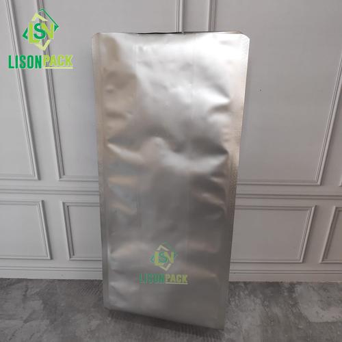 Jual Kemasan Gusset Aluminium Foil 1 KG Silver | Alufoil Gusset Quad ...