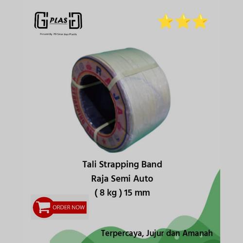 Jual Strapping Band Semi Auto merk Raja 15mm kuning 8kg - Jakarta Barat ...