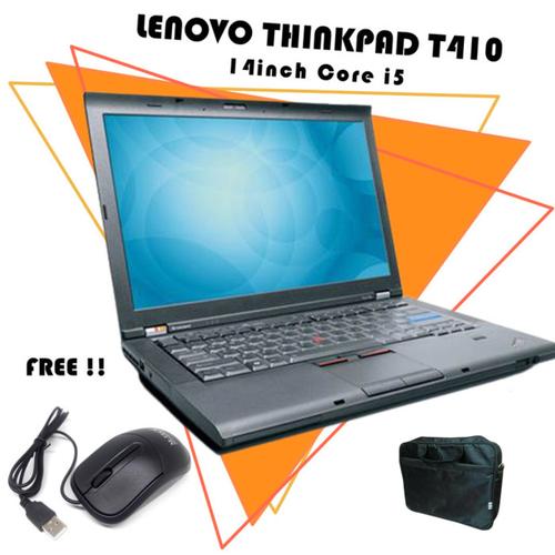 Jual LAPTOP LENOVO THINKPAD T410 / T-410 CORE i5 14inch free mouse ...