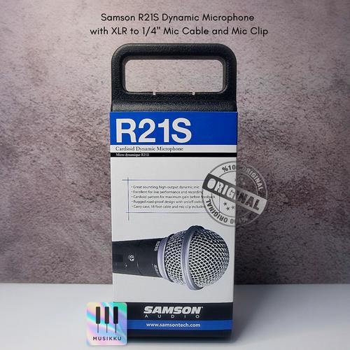 Jual Samson R21S Dynamic Microphone Original - Kota Bandung - Musik_ku ...