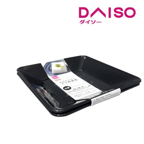 Jual Daiso Japanese tableware square dish Black - Jakarta Pusat - Daiso ...