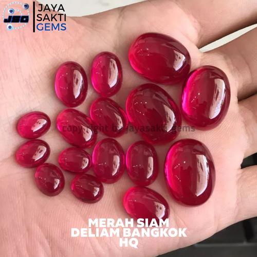 Jual BATU AKIK PERMATA MERAH SIAM BANGKOK HQ SUPER QUALITY - Merah Siam ...
