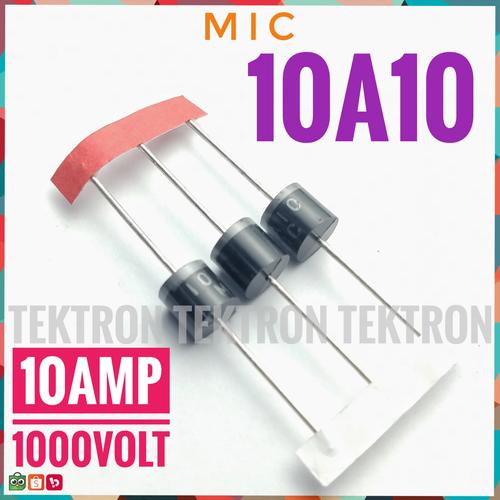 Jual MIC Dioda 10A10 10Amp 1000V 10A Diode Silicon Rectifier 10 Ampere ...