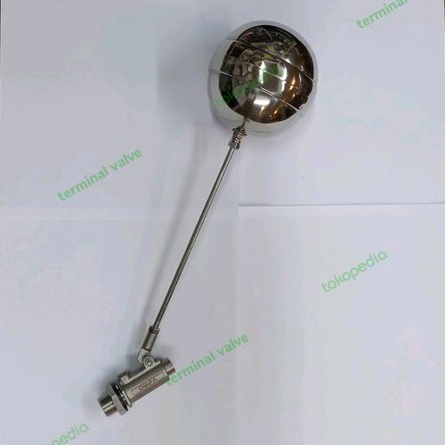 Jual pelampung stainless 1/2inch/floating valve stainless 1/2inch ...